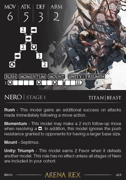 Nero (with riding Septimus) – Arena Rex Store