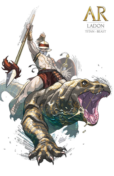 Ladon (with riding Cato) – Arena Rex Store